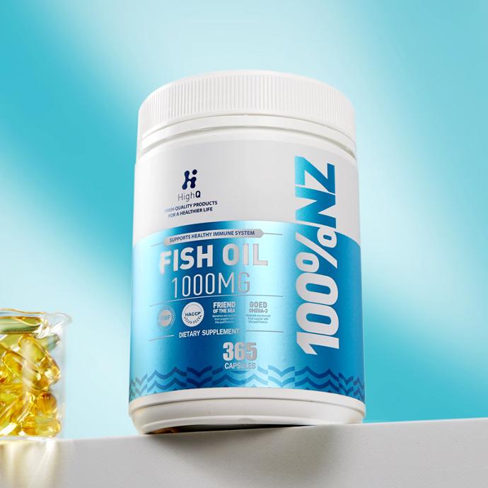 HighQ Fish Oil 1000mg Capsules 365's | UHM
